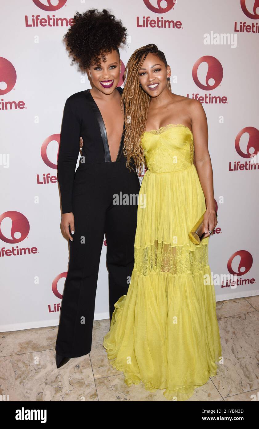 Kellee Stewart and Meagan Good attending the premiere screening of ...