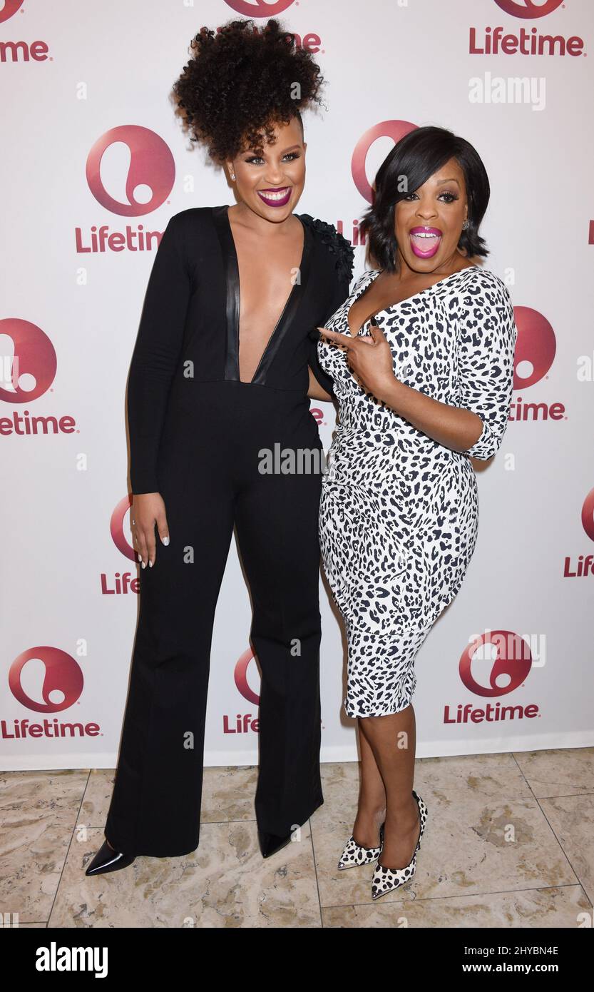 Kellee Stewart and Niecy Nash attending the premiere screening of 'Love ...