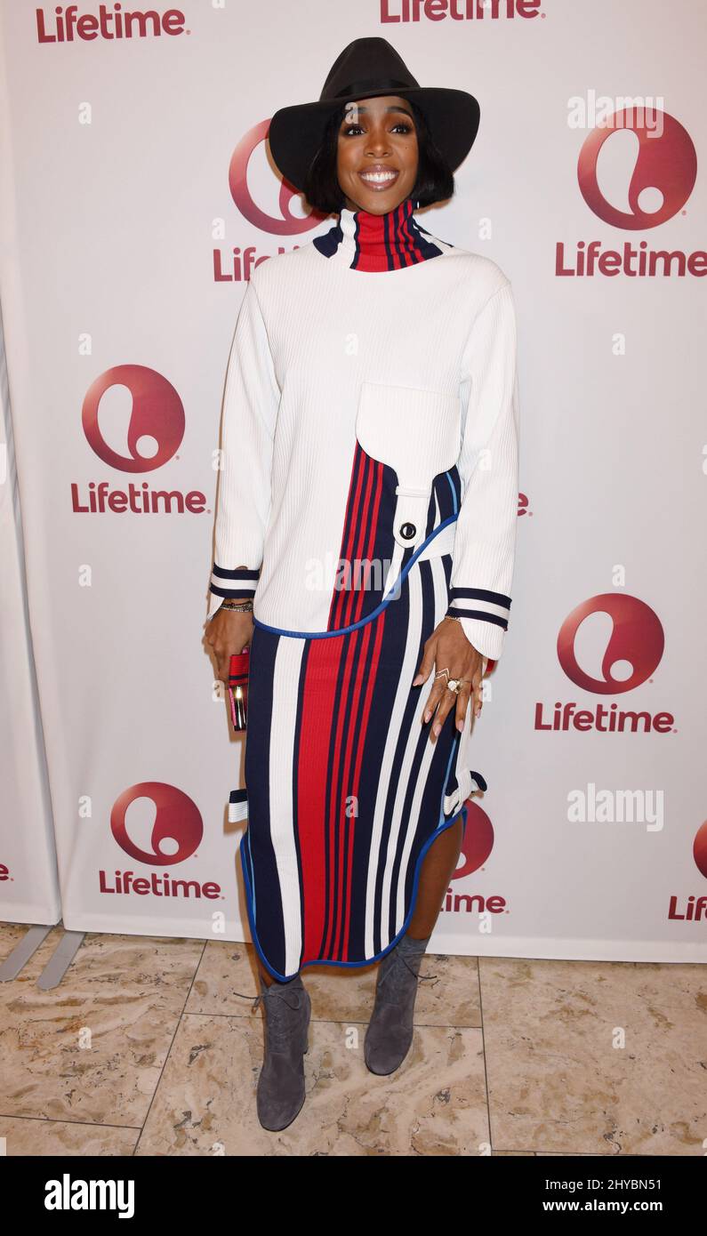 Kelly Rowland attending the premiere screening of 'Love By The 10th ...