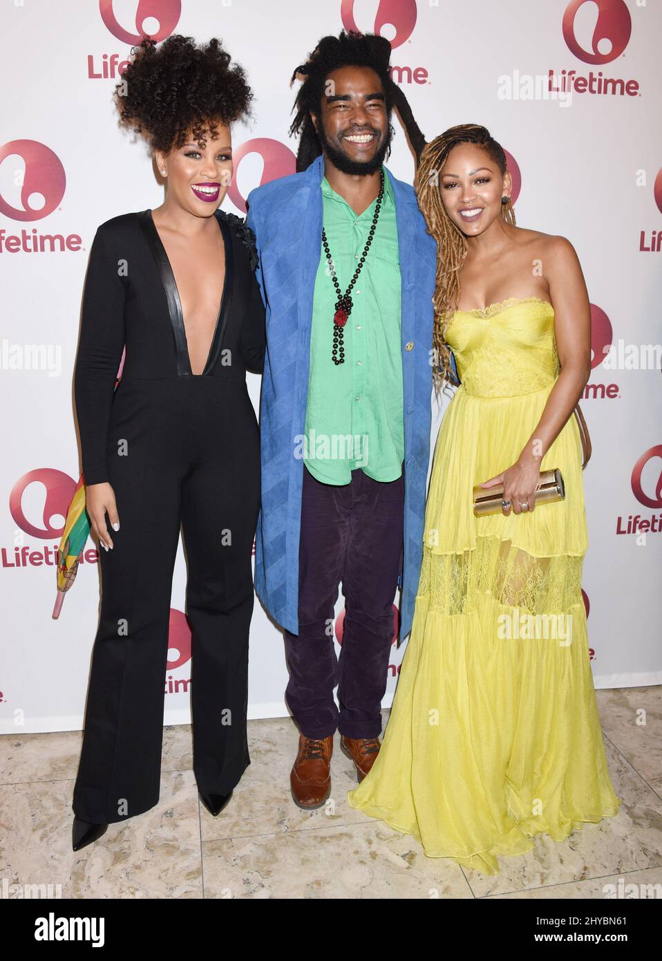 Kellee Stewart, Black Shakespeare and Meagan Good attending the ...