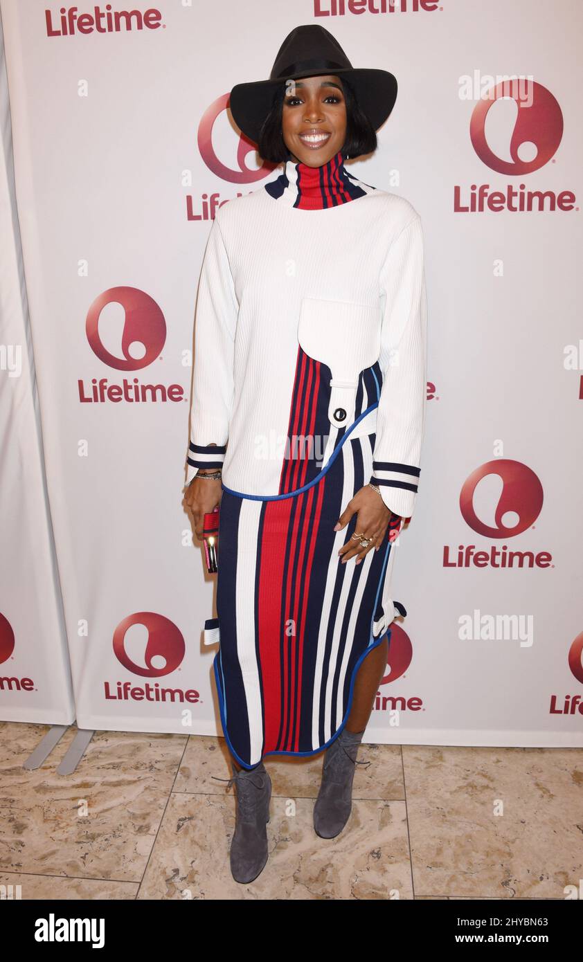 Kelly Rowland attending the premiere screening of 'Love By The 10th ...