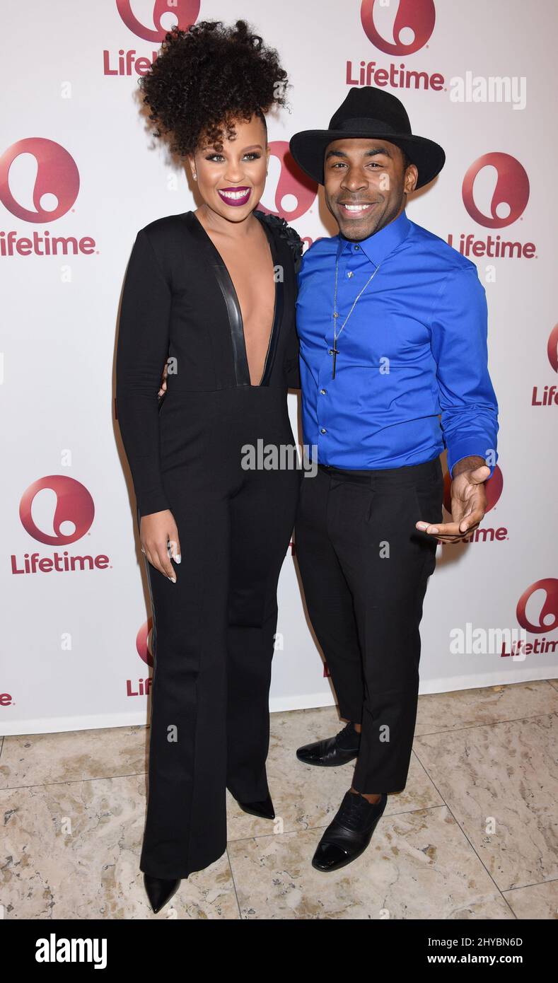 Kellee Stewart and Major attending the premiere screening of 'Love By ...