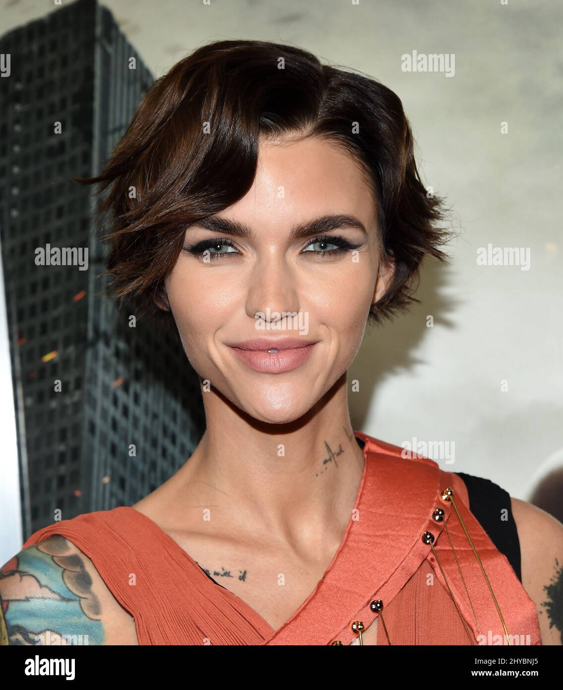 Ruby Rose Attending The Los Angeles Premiere Screening Of Resident Evil The Final Chapter