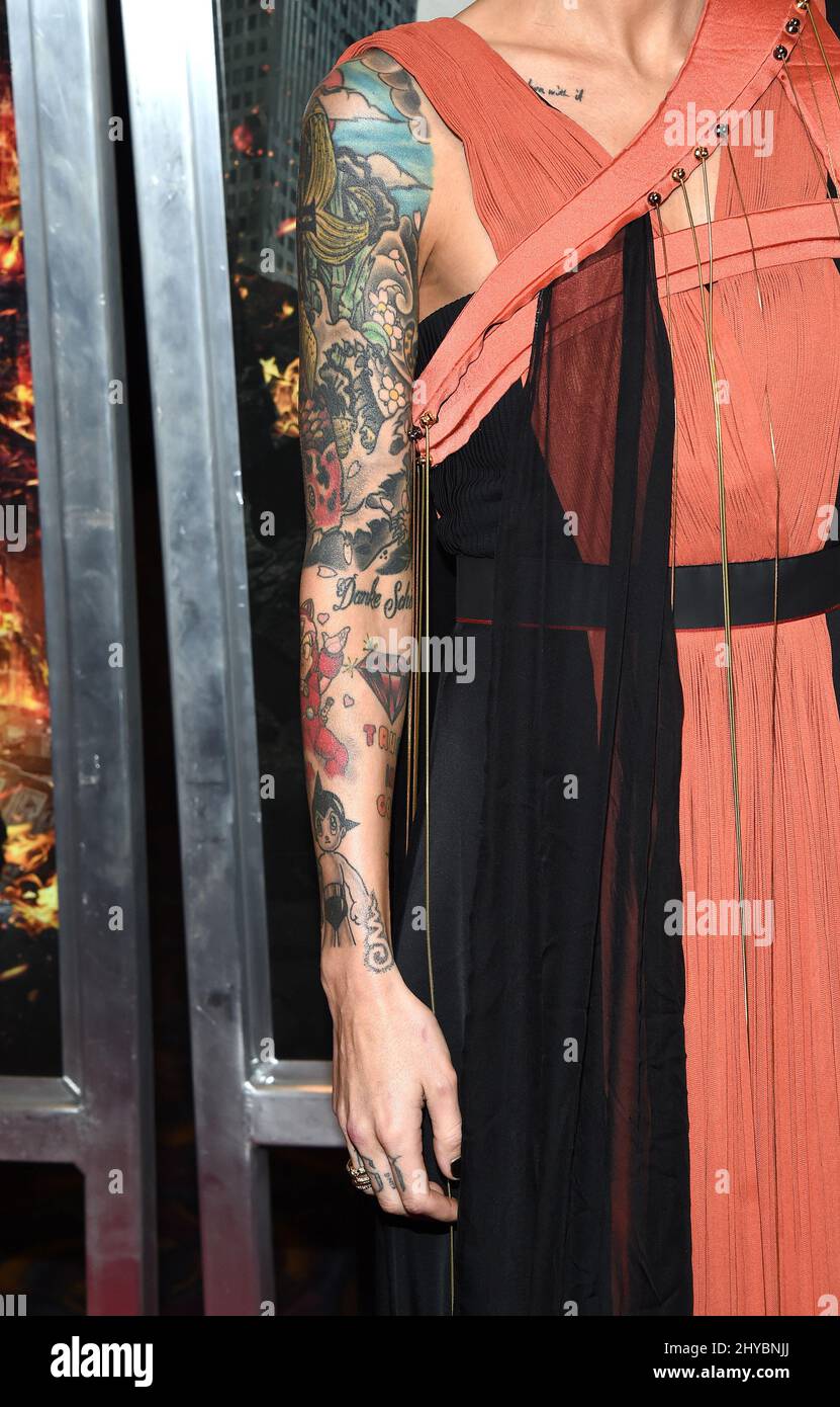 Ruby Rose attending the Los Angeles premiere screening of 'Resident ...