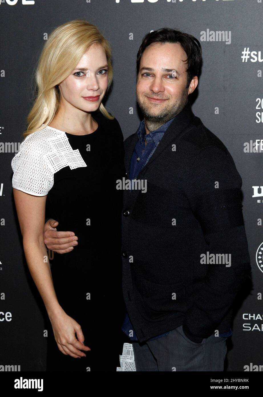 Caitlin Mehner and Danny Strong "Rebel In The Rye" premiere at Sundance ...