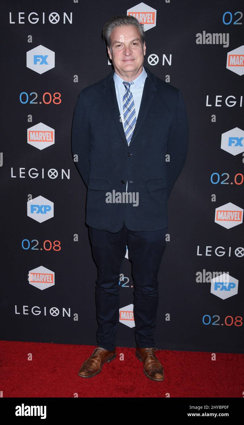 Michael Wylie arriving for the series premiere of FX's ''Legion'' held ...