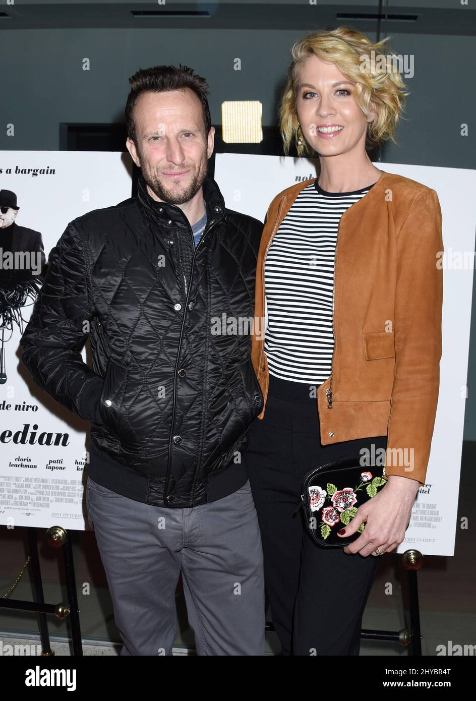 Bodhi Elfman and Jenna Elfman attends "The Comedian" Los Angeles ...