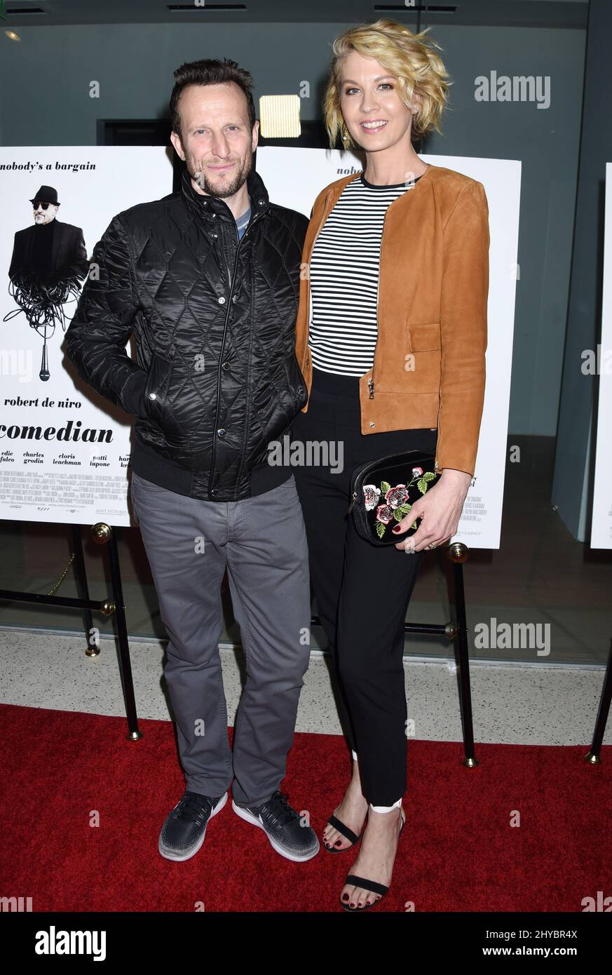 Bodhi Elfman and Jenna Elfman attends "The Comedian" Los Angeles ...