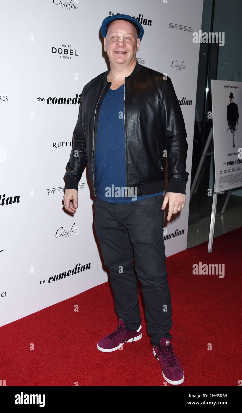 Jeff Ross attends "The Comedian" Los Angeles Premiere held at Pacific ...