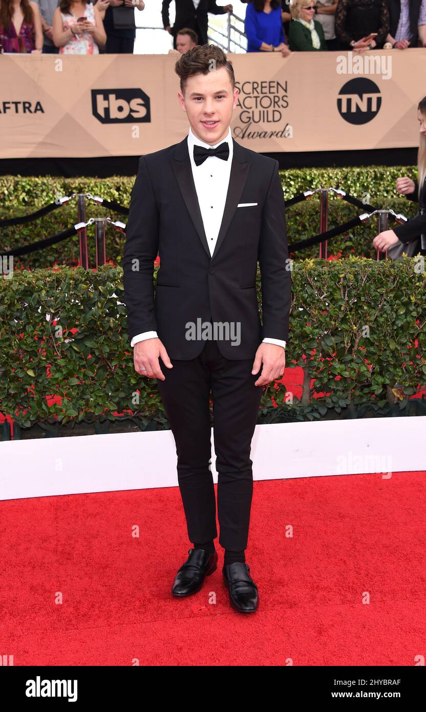 Nolan Gould attending the 23rd Annual Screen Actors Guild Awards held ...