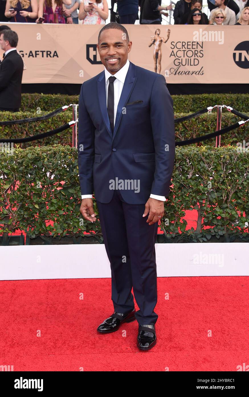 Jason George attending the 23rd Annual Screen Actors Guild Awards held ...