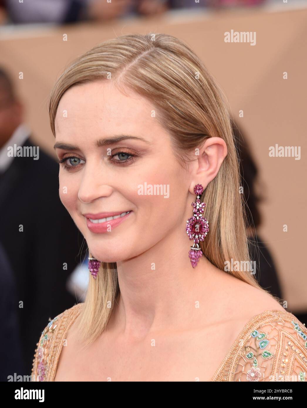 Emily Blunt attending the 23rd Annual Screen Actors Guild Awards held ...