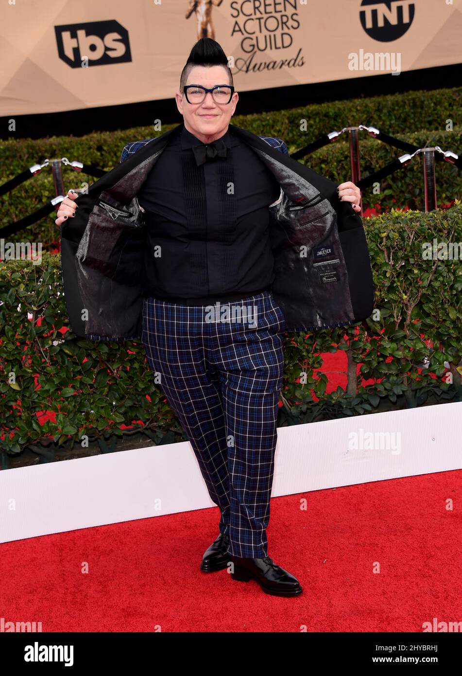 Lea DeLaria attending the 23rd Annual Screen Actors Guild Awards held ...
