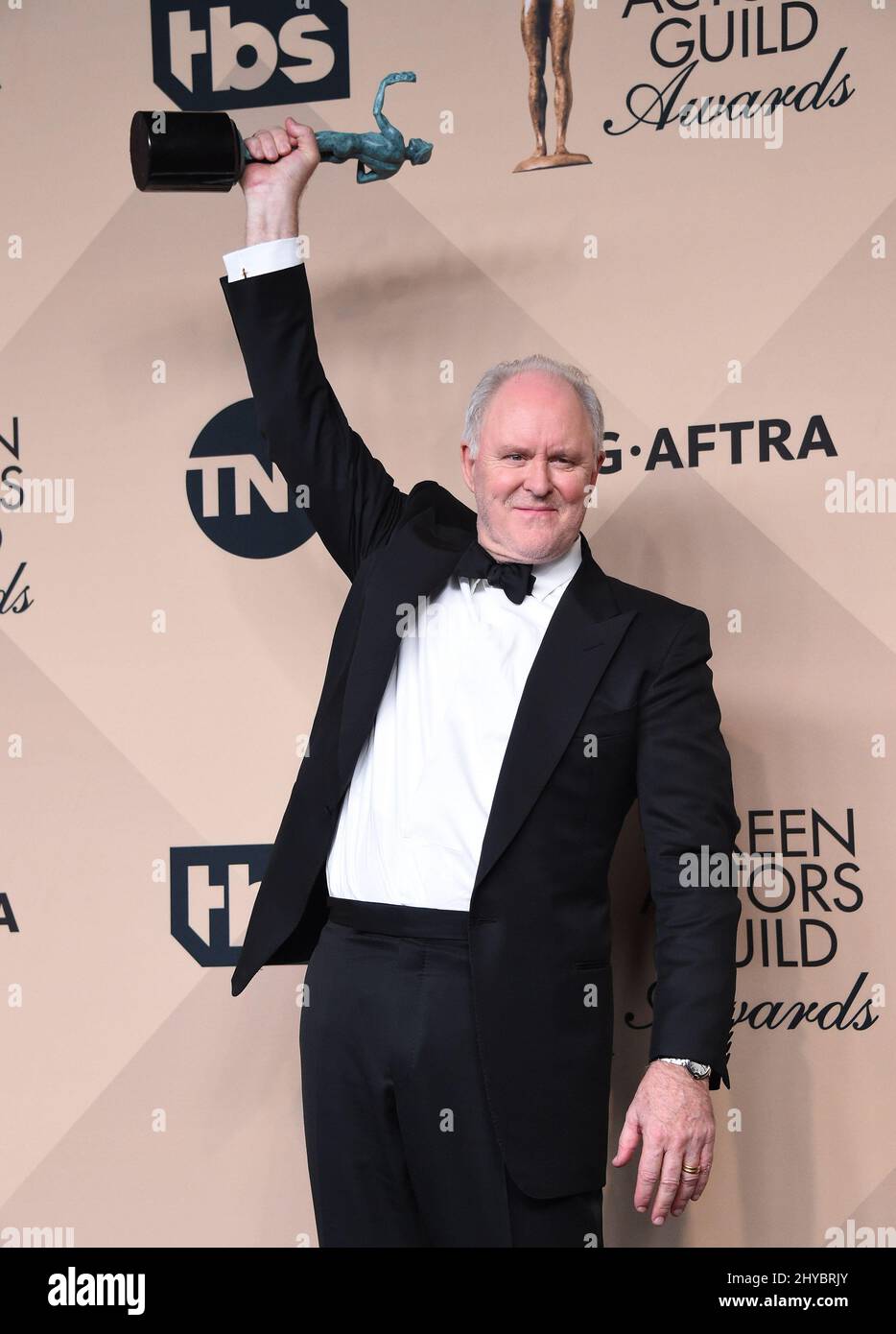 John Lithgow attending the press room of the 23rd Annual Screen Actors ...