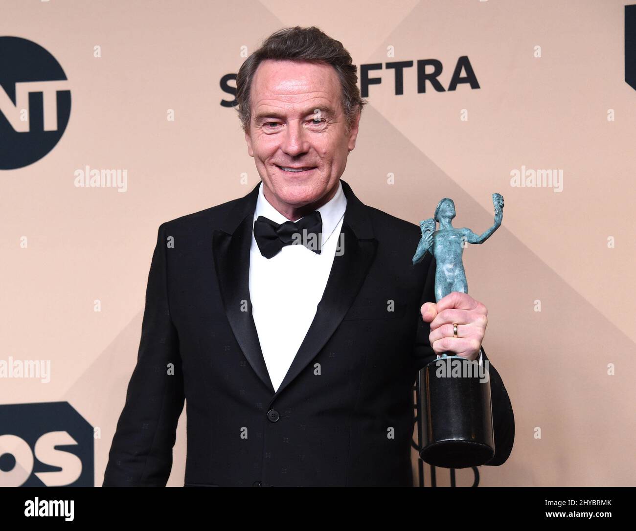 Bryan Cranston attending the press room of the 23rd Annual Screen ...