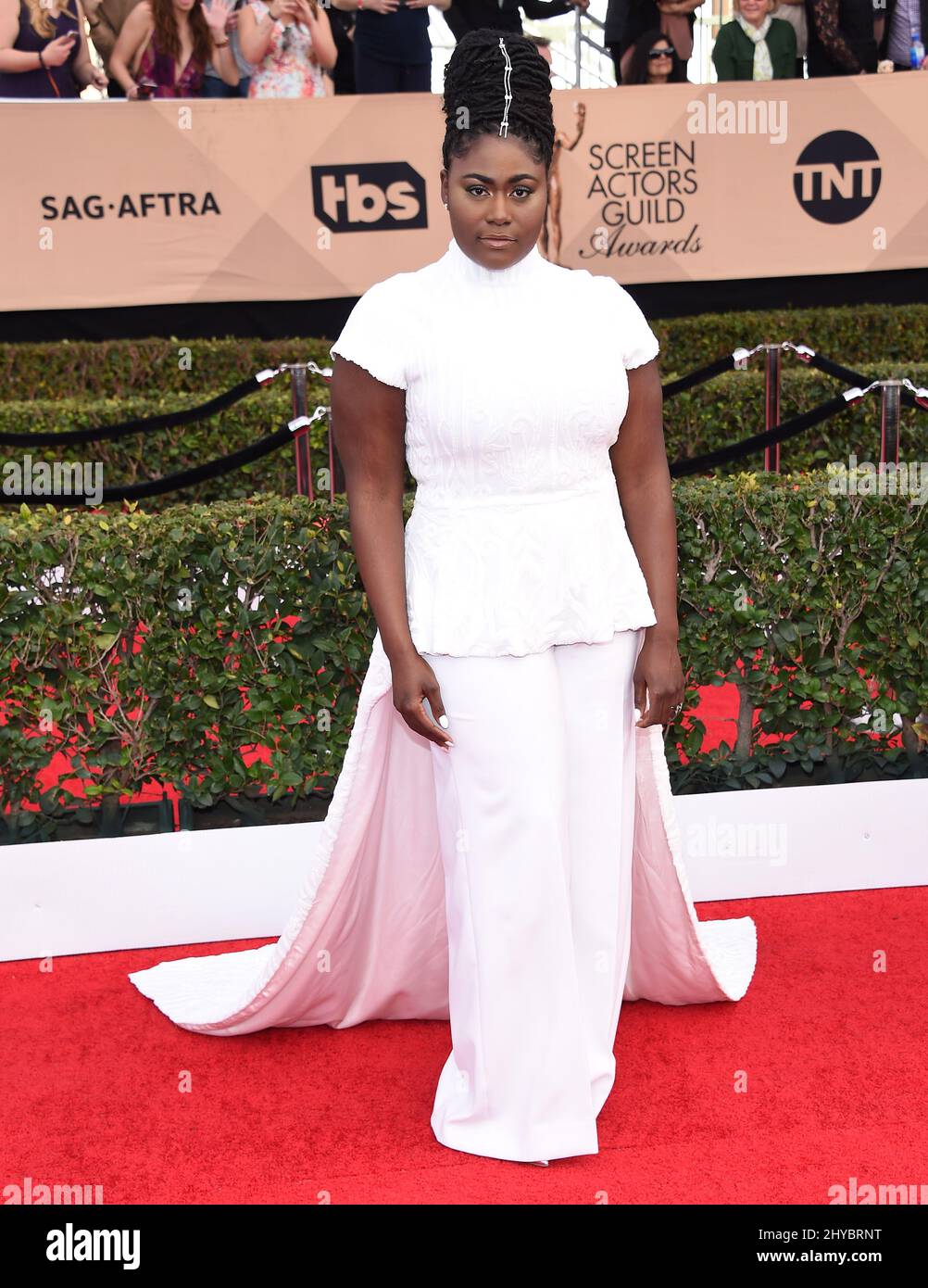 Danielle Brooks attending the 23rd Annual Screen Actors Guild Awards ...