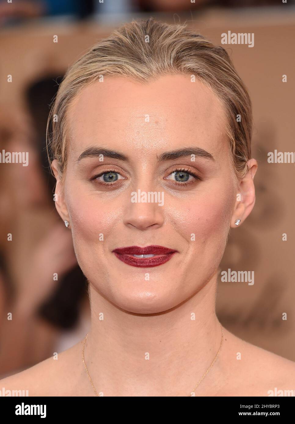 Taylor Schilling attending the 23rd Annual Screen Actors Guild Awards ...