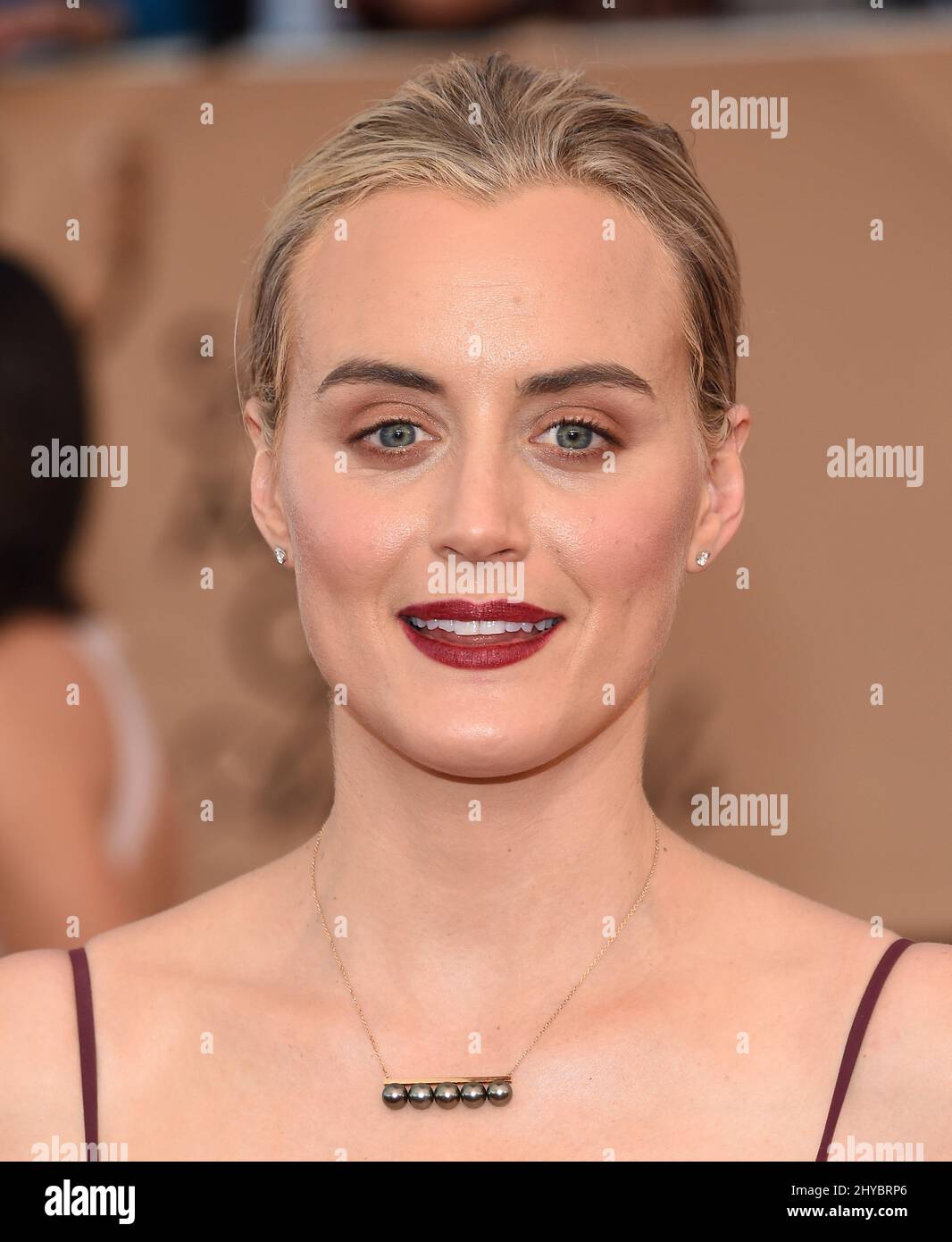 Taylor Schilling attending the 23rd Annual Screen Actors Guild Awards ...