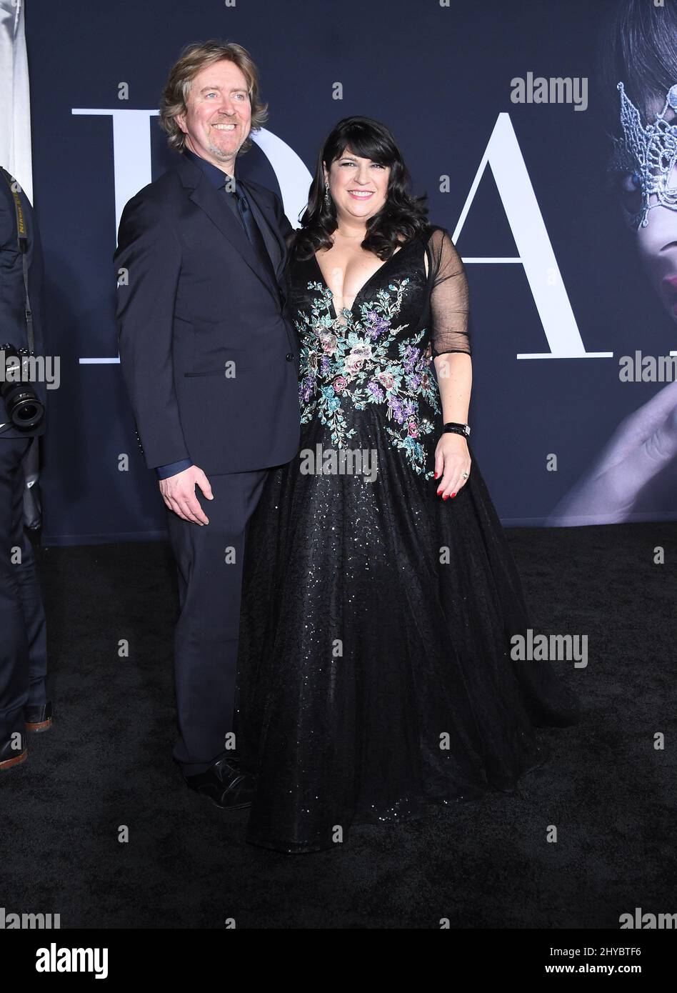 E.L. James and Niall Leonard attending the "Fifty Shades Darker ...