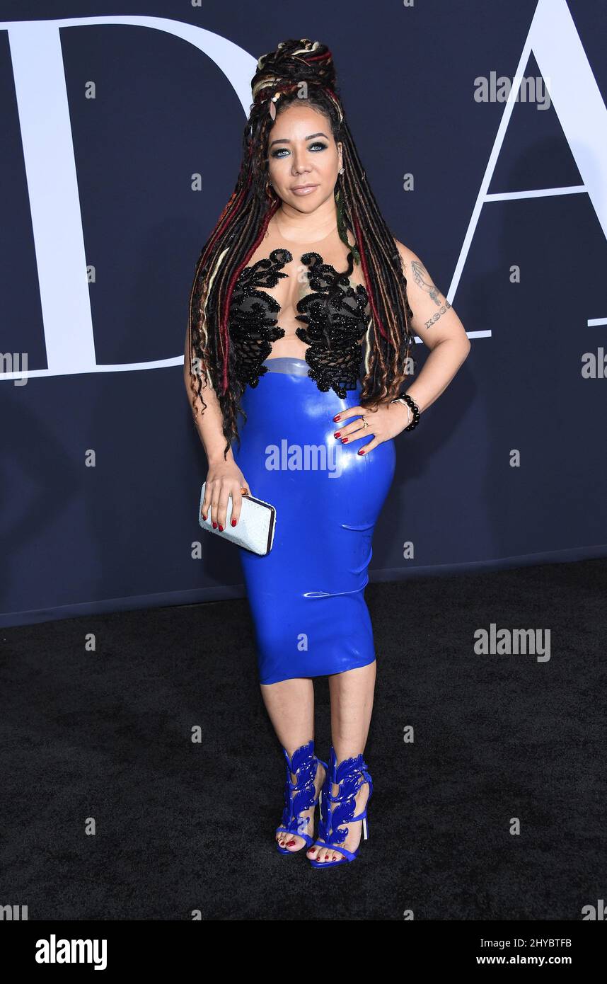 Tameka Cottle attending the "Fifty Shades Darker" premiere held at The ...