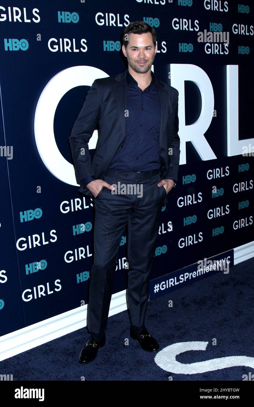 Andrew Rannells attending the 'Girls' Sixth & Final Season Premiere ...