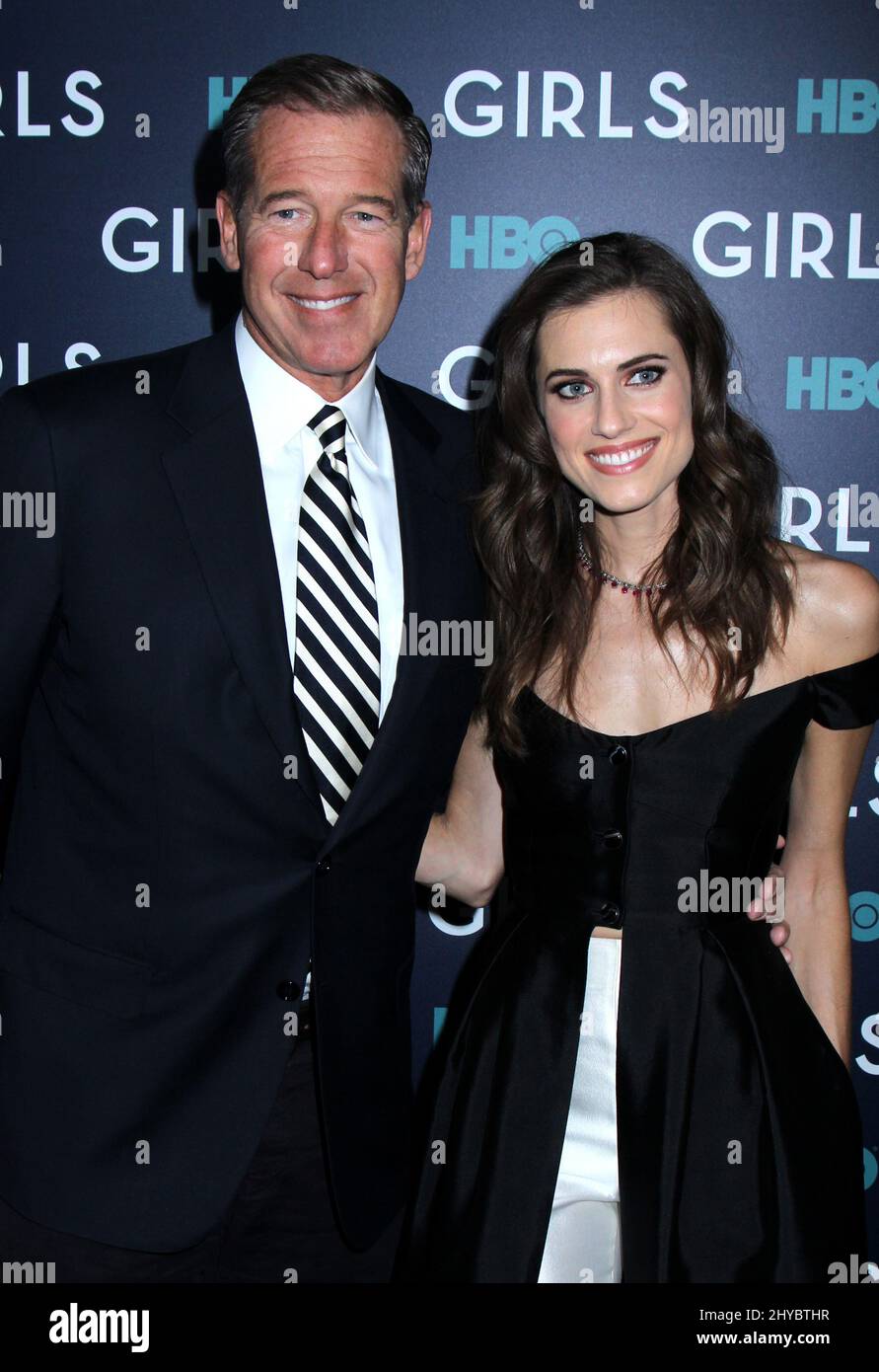 Brian Williams & Allison Williams attending the 'Girls' Sixth & Final ...