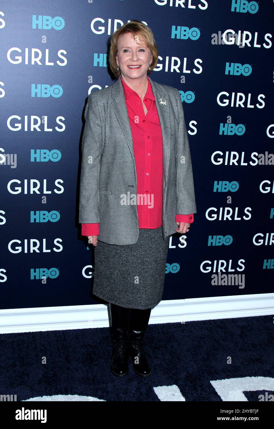 Eve Plumb attending the 'Girls' Sixth & Final Season Premiere held at ...