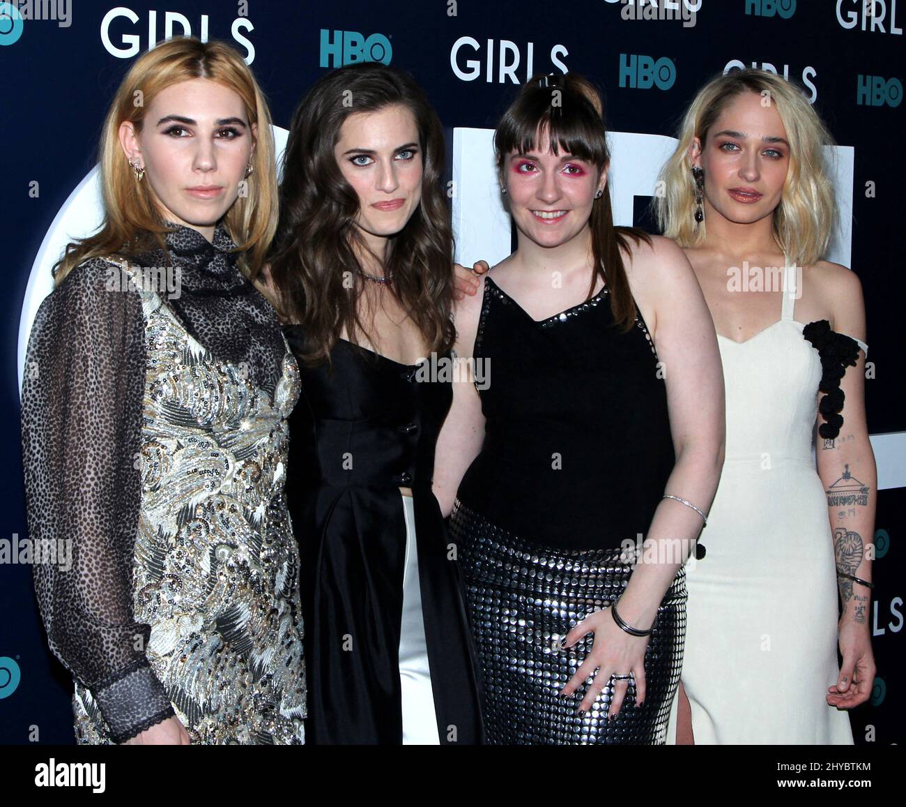 Zosia Mamet, Allison Williams, Lena Dunham & Jemima Kirke attending the ...