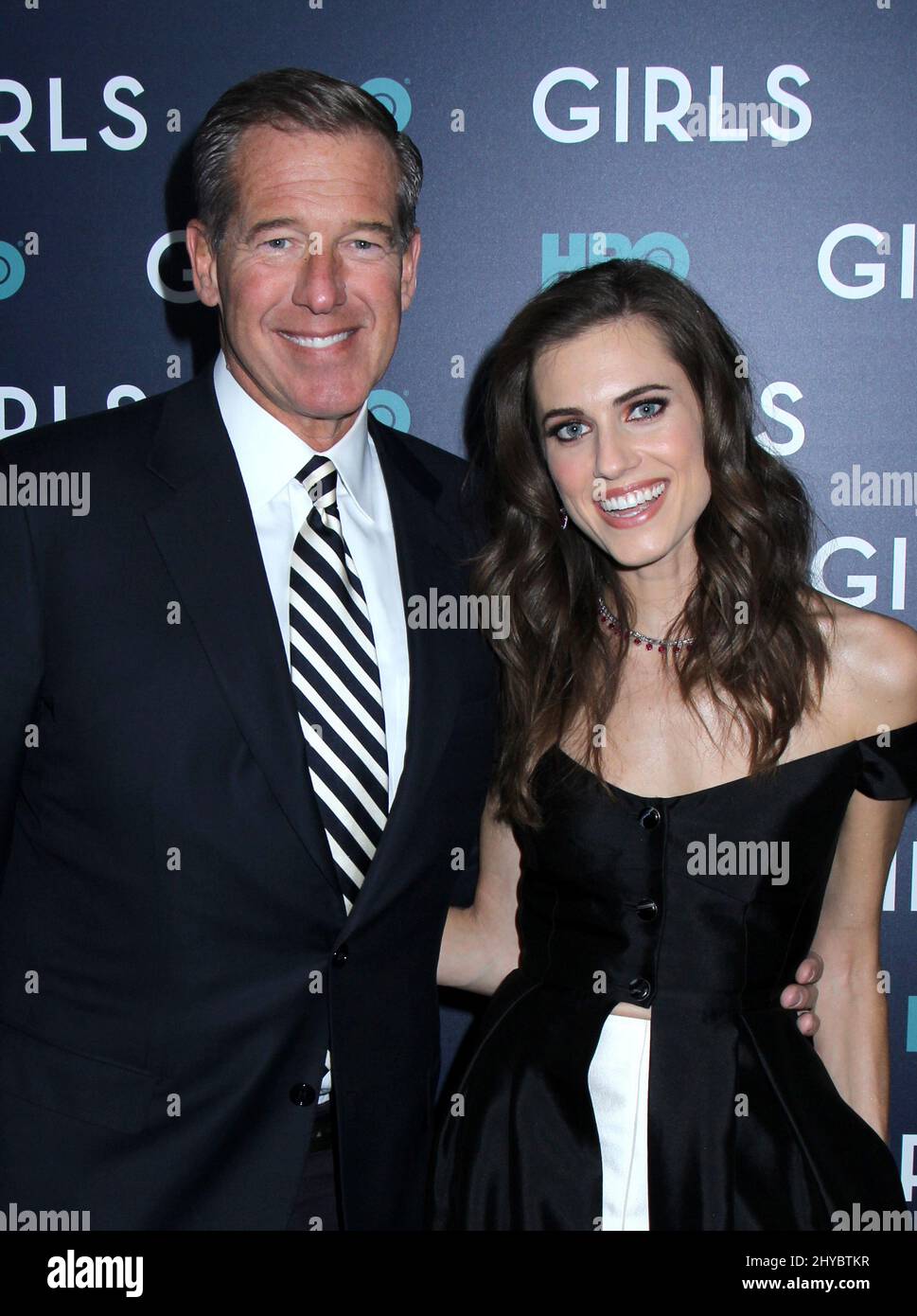 Brian Williams & Allison Williams attending the 'Girls' Sixth & Final ...