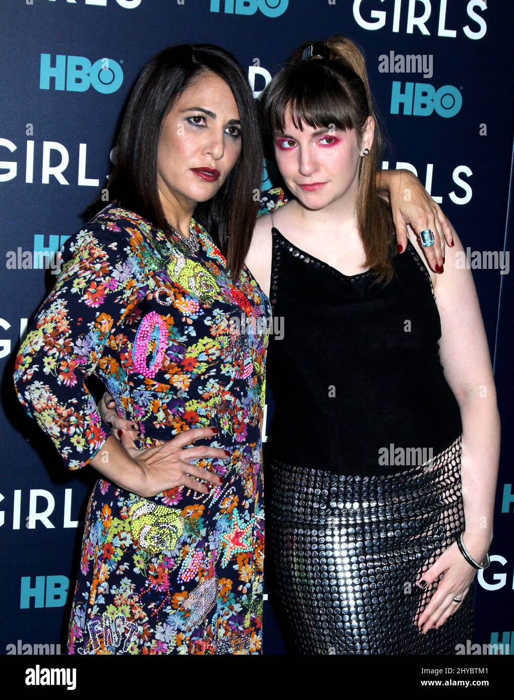 Jennifer Konner & Lena Dunham attending the 'Girls' Sixth & Final ...