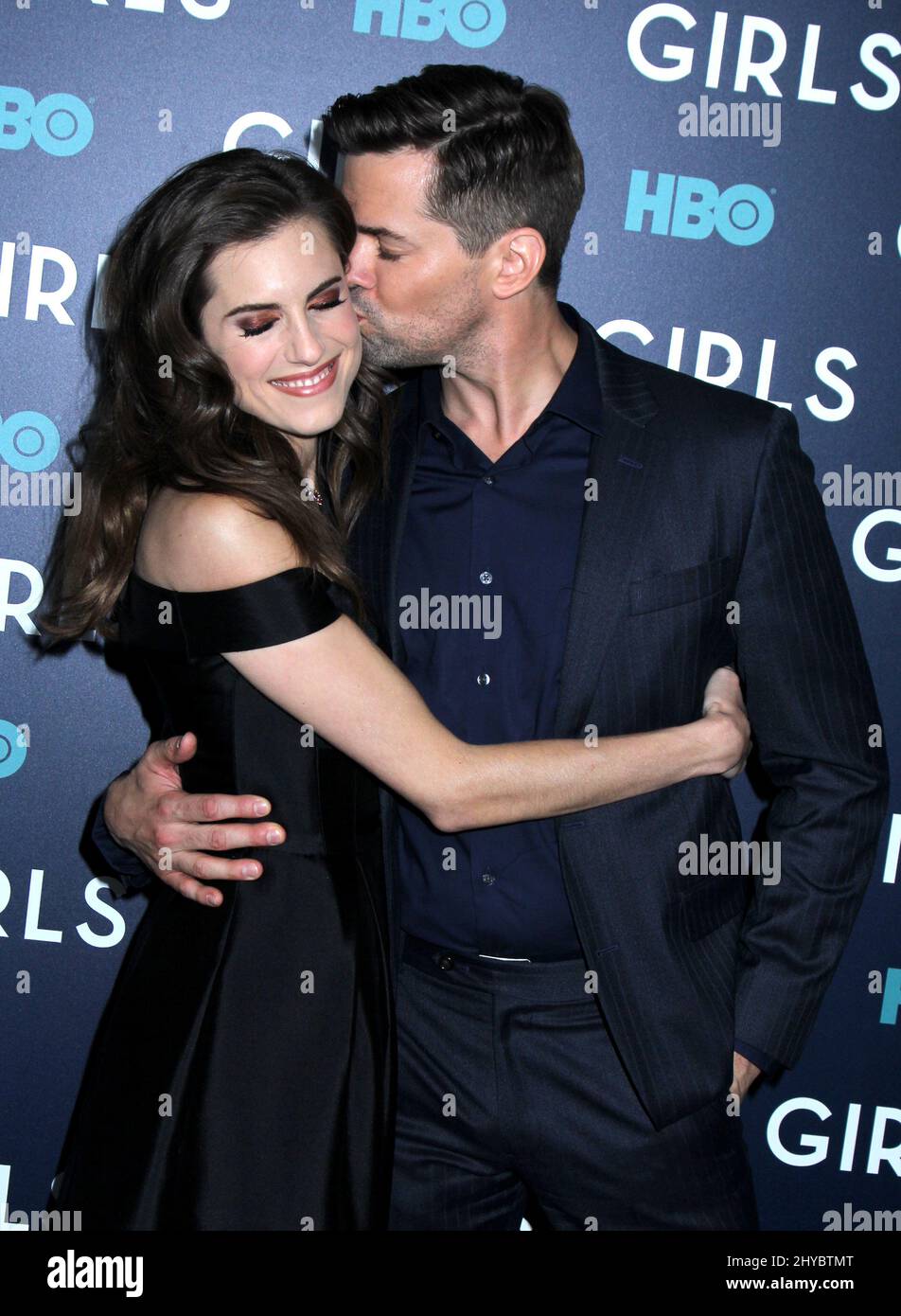 Allison Williams & Andrew Rannells attending the 'Girls' Sixth & Final ...