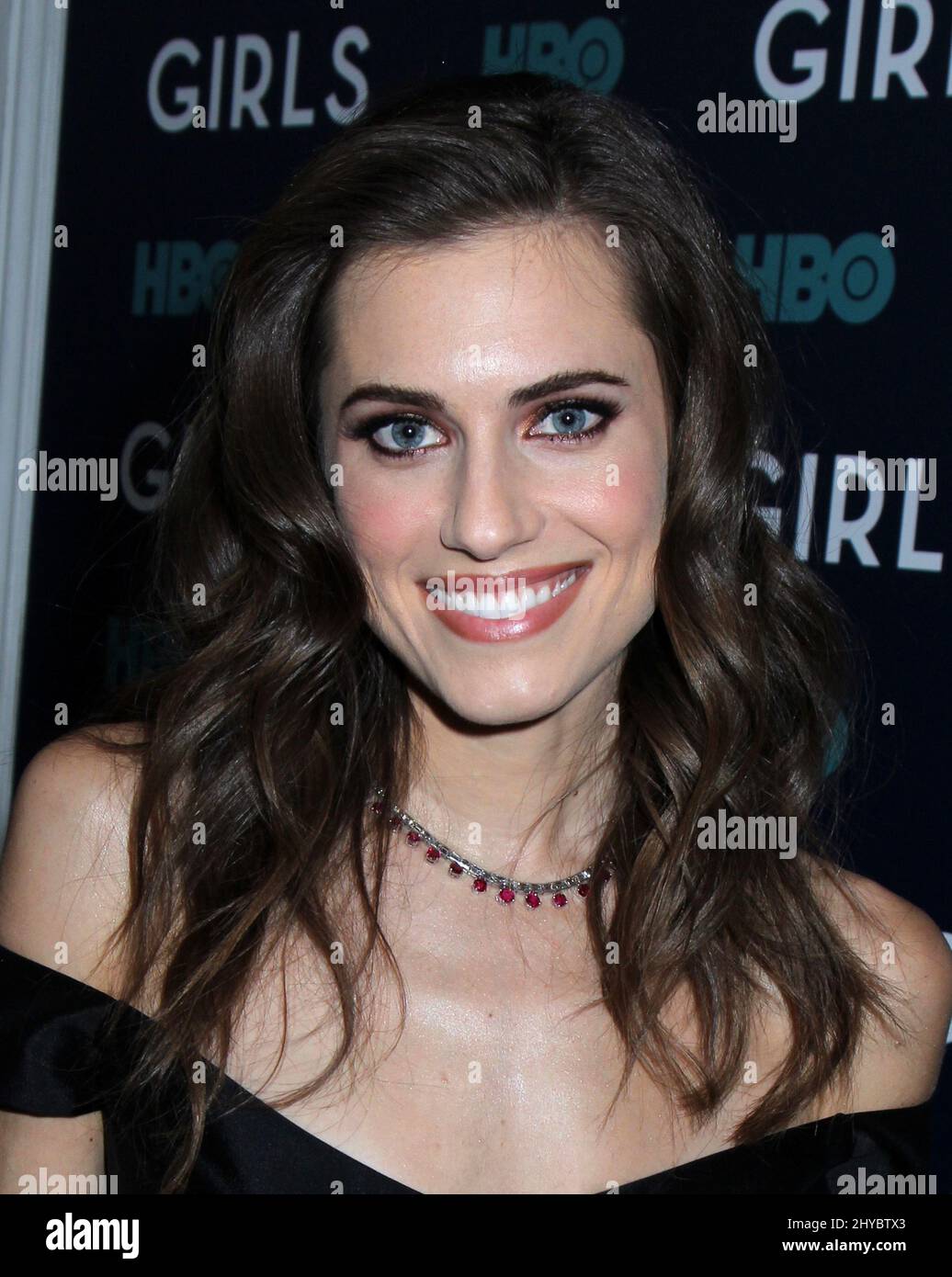 Allison Williams attending the 'Girls' Sixth & Final Season Premiere ...