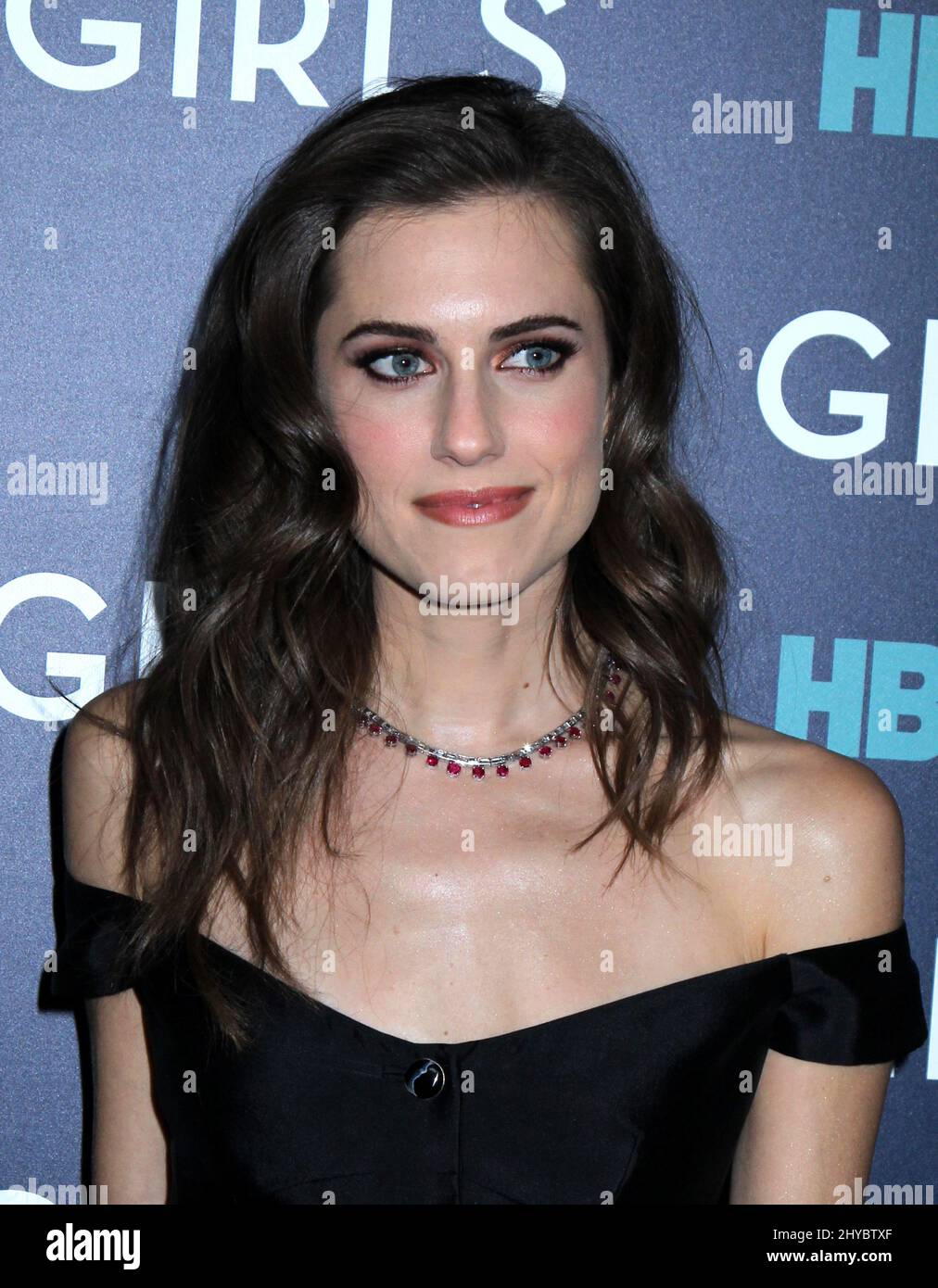 Allison Williams attending the 'Girls' Sixth & Final Season Premiere ...