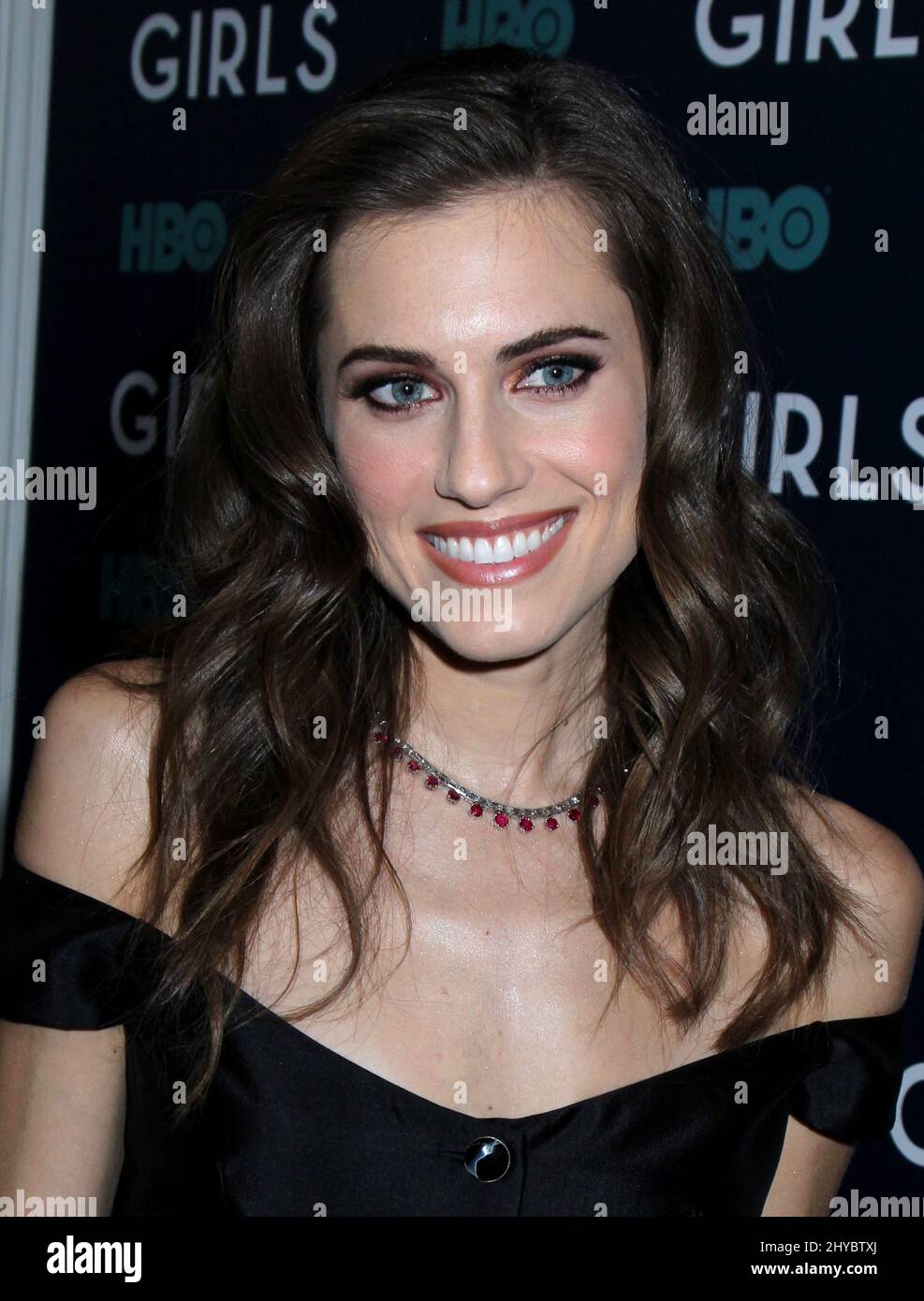Allison Williams attending the 'Girls' Sixth & Final Season Premiere ...