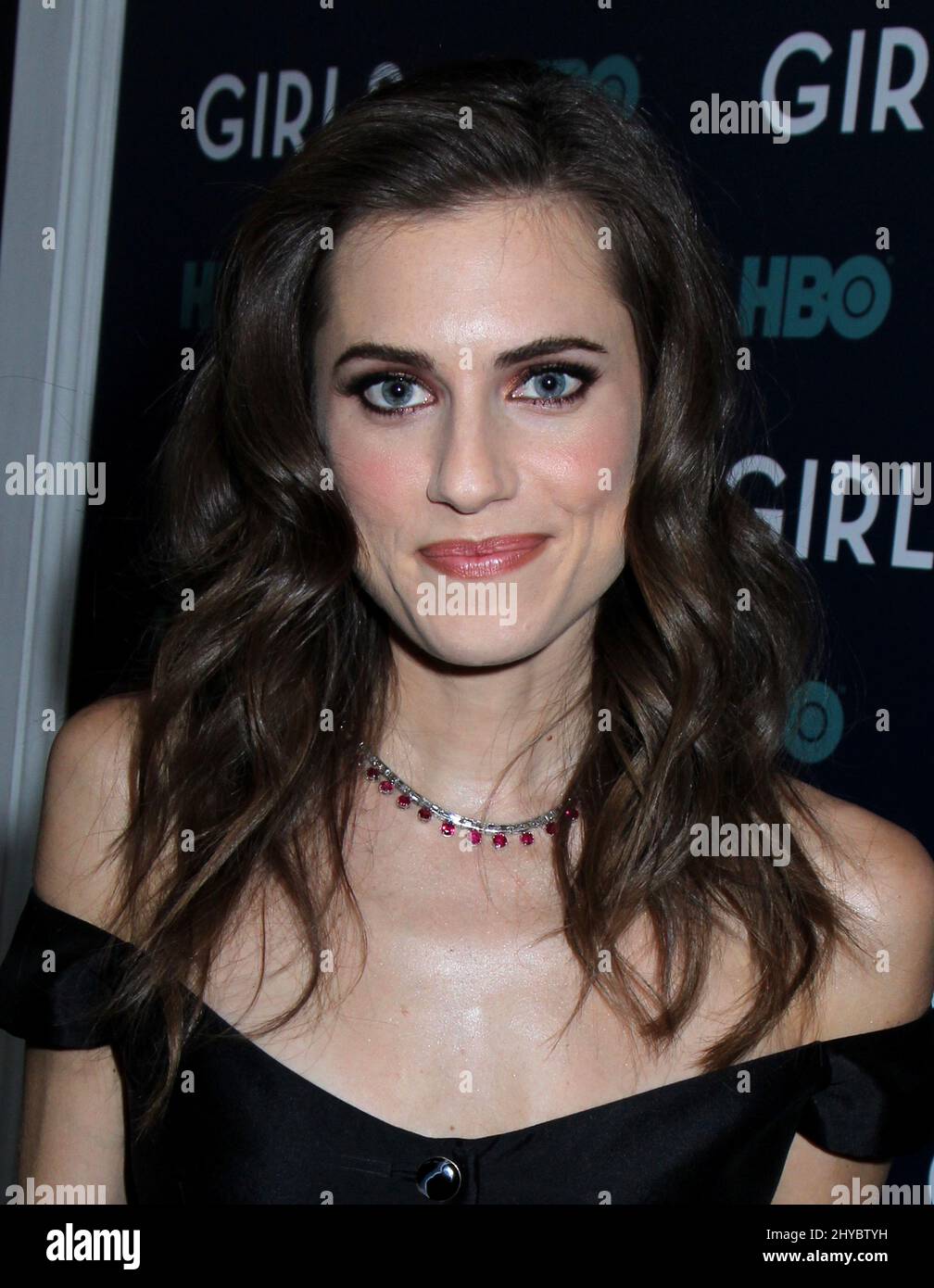 Allison Williams attending the 'Girls' Sixth & Final Season Premiere ...