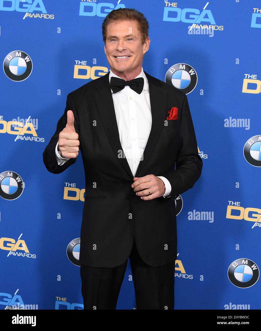 David Hasselhoff arriving for the 69th Annual Directors Guild of ...