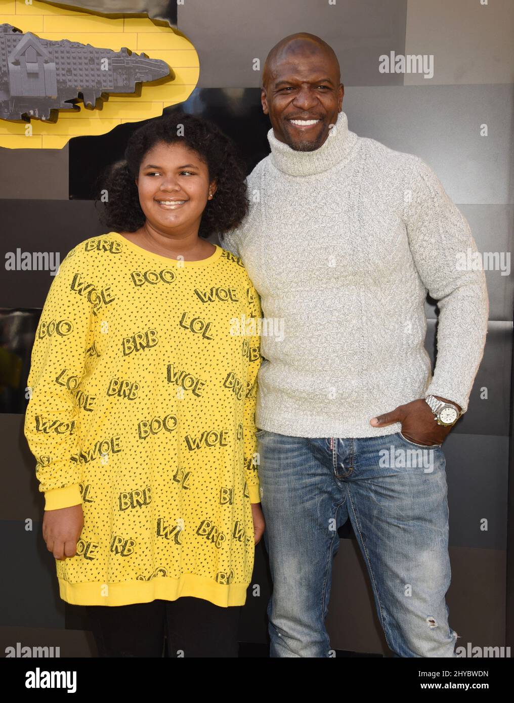 Terry Crews attending the The Lego Batman Movie in Los Angeles Stock ...