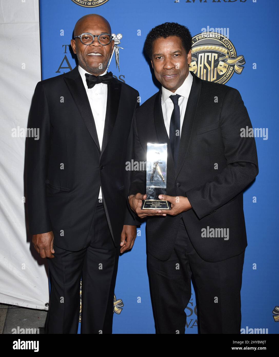 Samuel L. Jackson and Denzel Washington attending the 31st Annual ASC ...