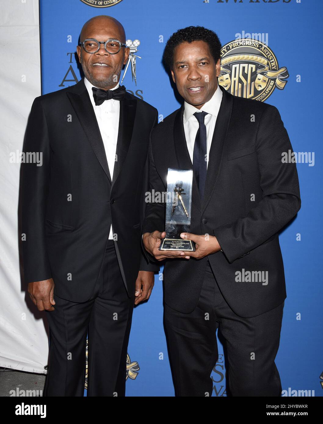 Samuel L. Jackson and Denzel Washington attending the 31st Annual ASC ...
