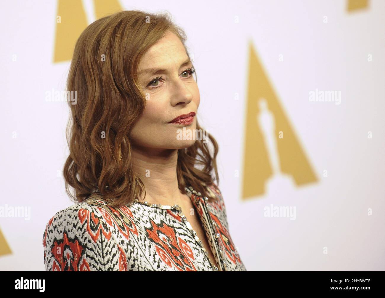 Isabelle Huppert arriving to the Oscar Nominee Luncheon 2017 held at ...
