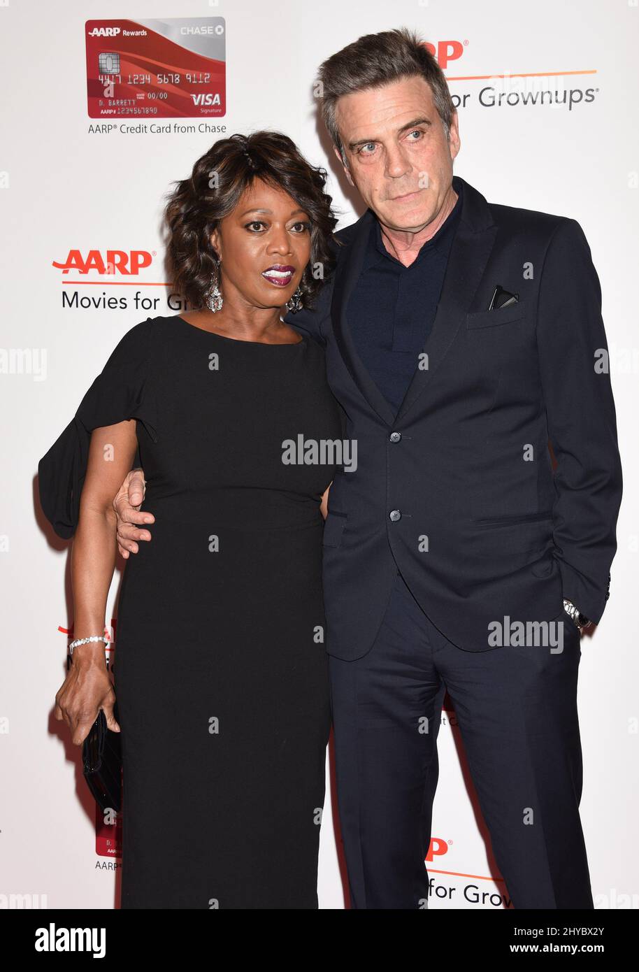 Alfre Woodard and Roderick Spencer attending the 16th Annual Movies For ...