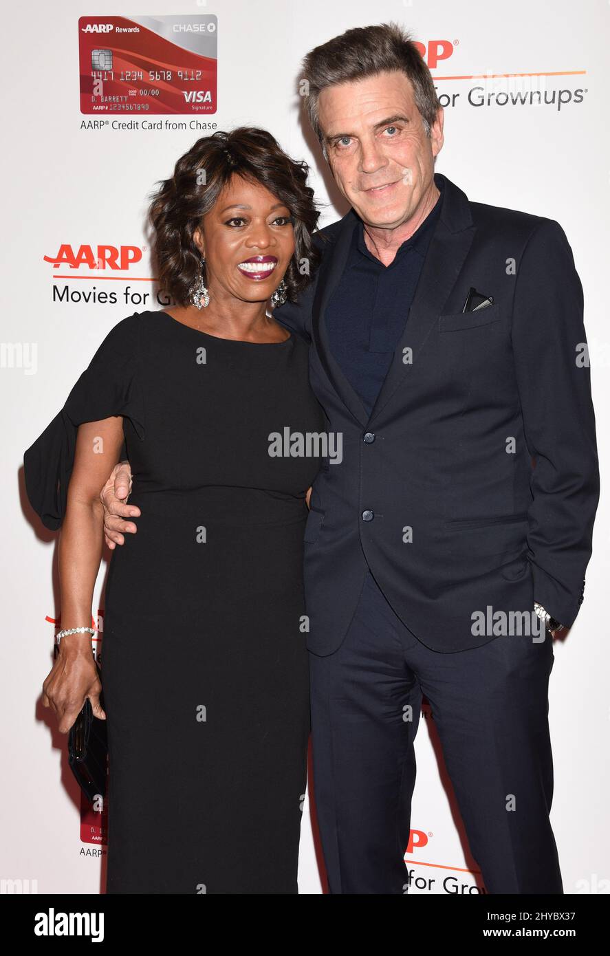 Alfre Woodard and Roderick Spencer attending the 16th Annual Movies For ...