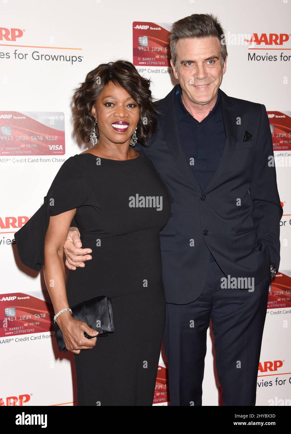 Alfre Woodard and Roderick Spencer attending the 16th Annual Movies For ...