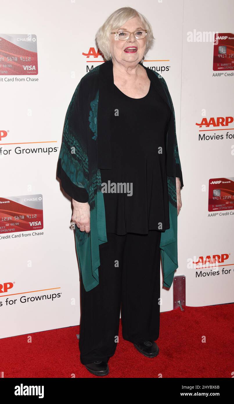 June Squibb attending the 16th Annual Movies For Grownups Awards held ...