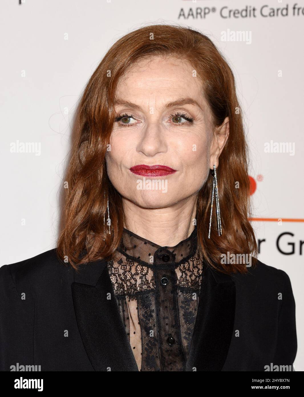 Isabelle Huppert attending the 16th Annual Movies For Grownups Awards ...