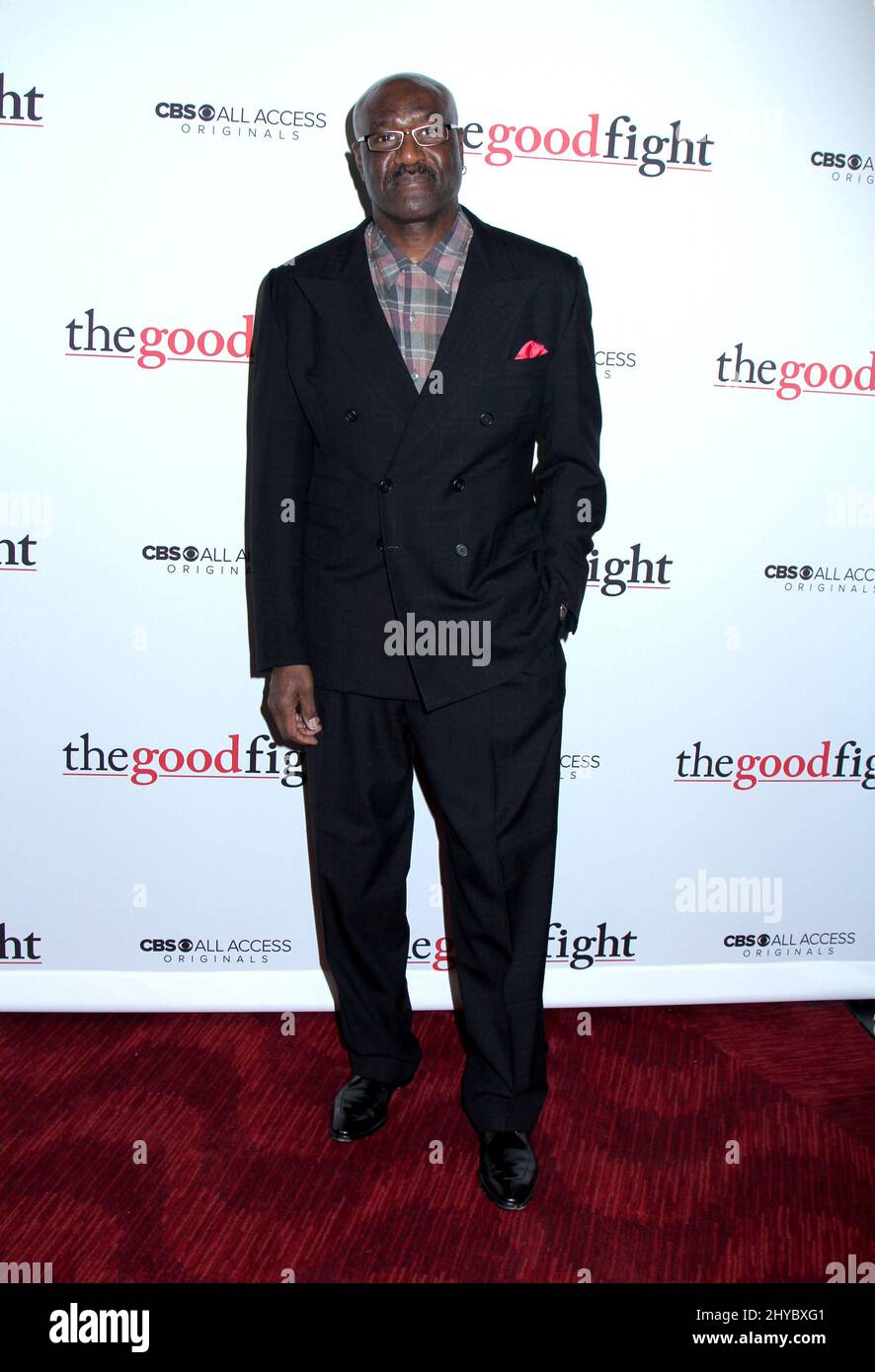 Delroy Lindo arriving for 'The Good Fight' World Premiere held at Jazz ...