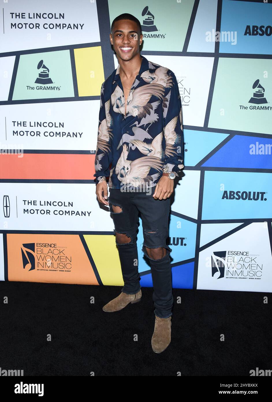 Keith Powers arriving for the Essence's 8th Annual Black Women in Music ...