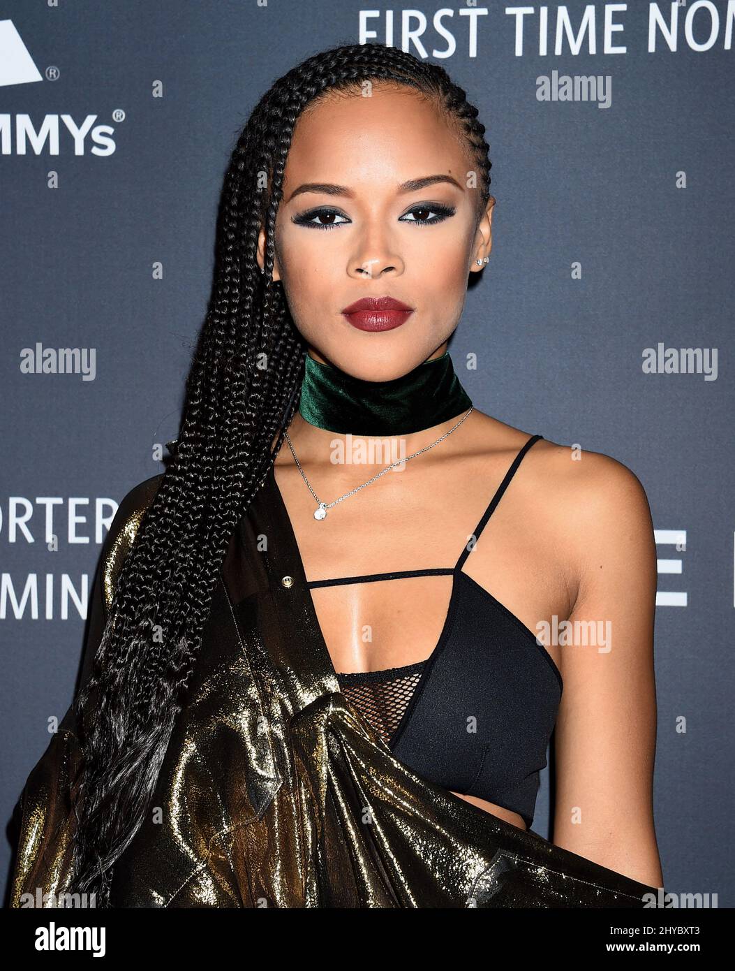Serayah McNeil arriving for the Delta Air Lines official Grammy event ...