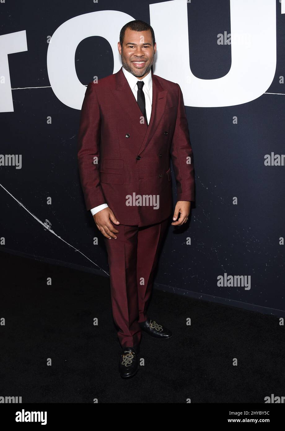 Jordan Peele arriving to the Special Screening of "Get Out" held at the ...