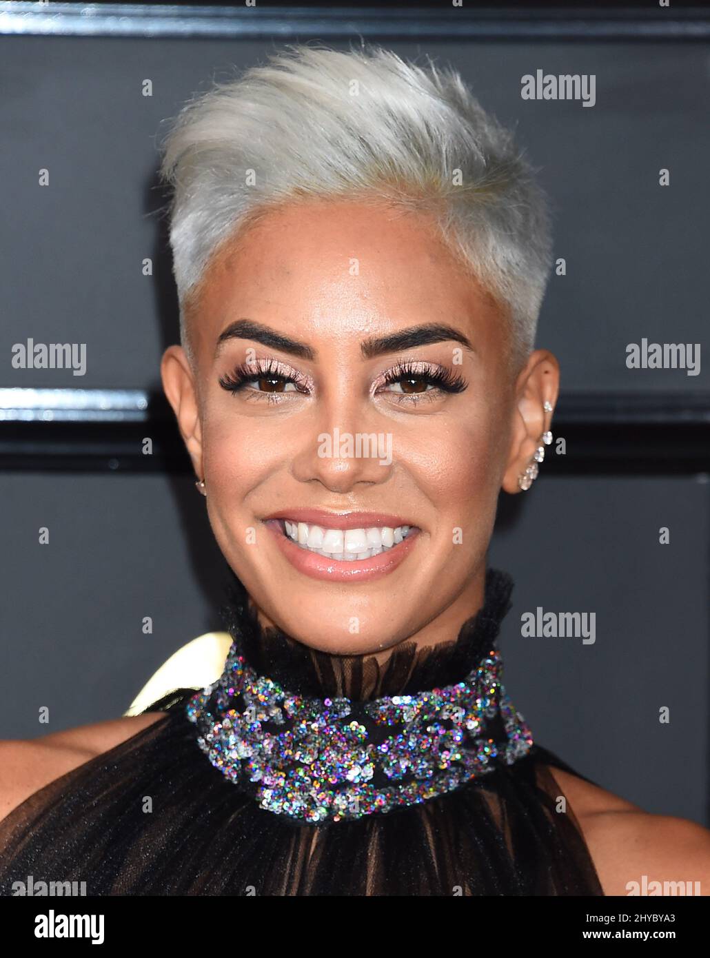 Sibley attending the 59th Annual Grammy Awards in Los Angeles Stock ...